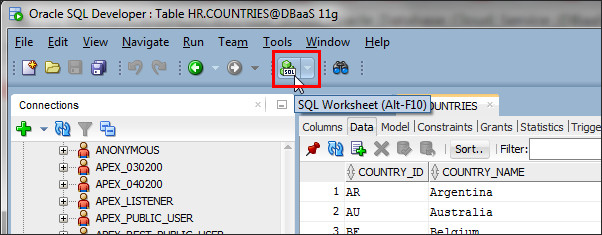Oracle Database Cloud Service Quick Start